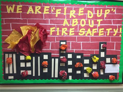 Fire Safety Bulletin Board Ideas Preschool At Will Micah Blog