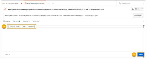 使用 Postman 监控 Websocket Api 事件