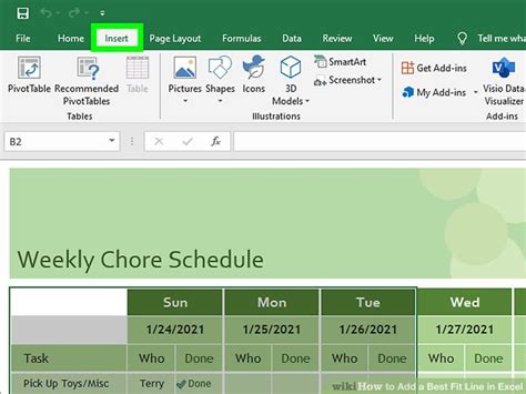 How To Add A Best Fit Line In Excel With Screenshots