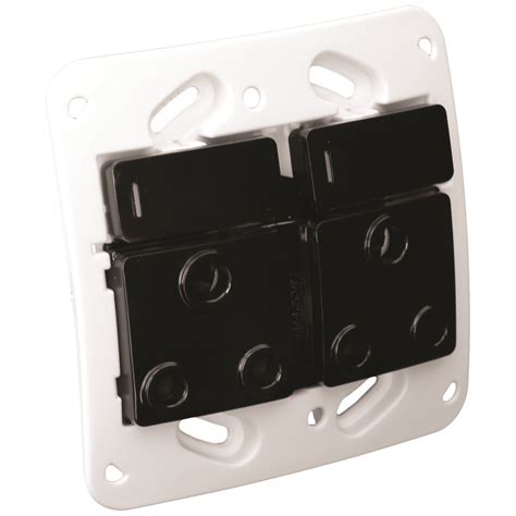 Double RSA Socket Black ARB Electrical Wholesalers