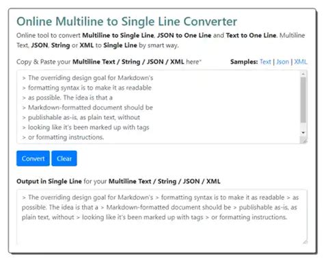9 Best Free Online Multiline To Single Line Converter Websites