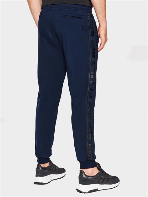Штаны спортивные GUESS Z2YB19-K6ZS1-G7R1 для мужчин, цвет: Синий ...