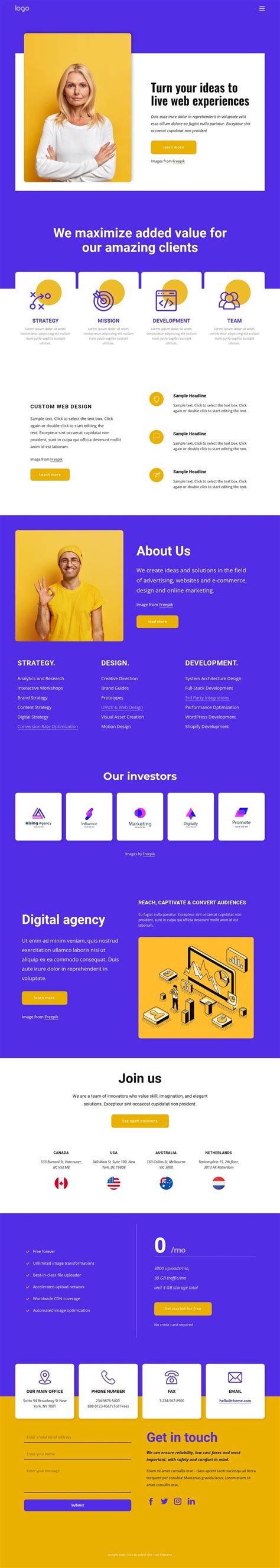 Seo And Web Development Template By Nicepage