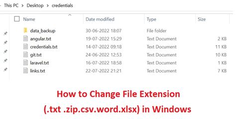 How To Change File Extension Txt Zip Csv Word Xlsx In Windows BlogsHub