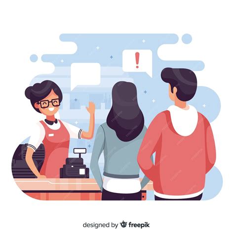 줄을 서서 기다리는 사람들 무료 벡터