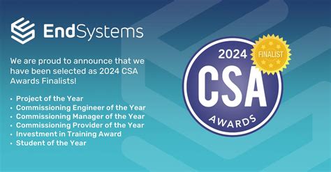 🏆 Csa Finalists 🏆 Were Proud To Announce We Have Been Selected By The Commissioning Specialists