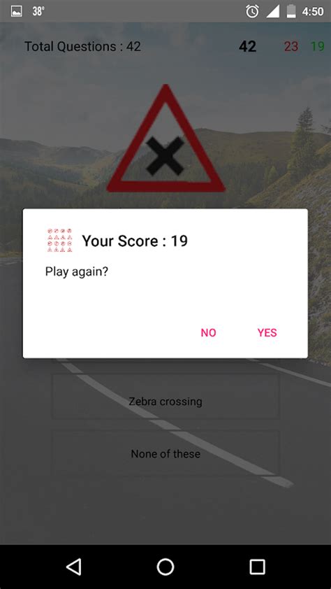 Android 용 Driving Theory Test Traffic Signals Test Apk 다운로드