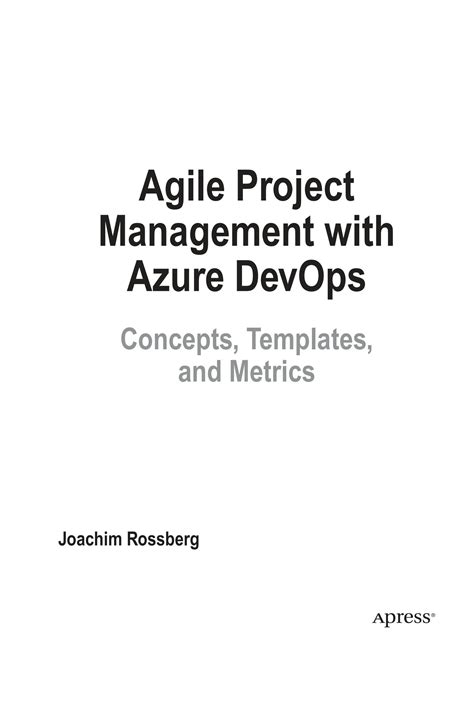 solution agile project management with azure devops concepts templates