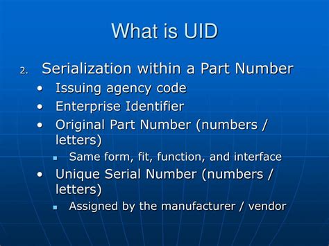 Ppt Small Label Uid Format For Part Tracking Applications Powerpoint