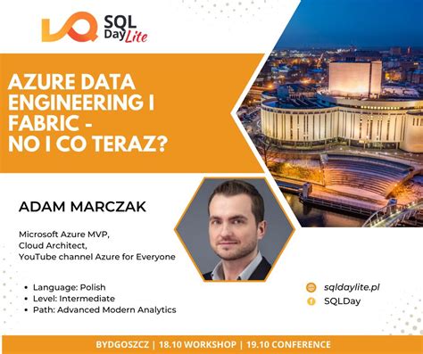 Sqldaylite2024 Sqlday Datacommunitypoland Datacommunity Bydgoszcz