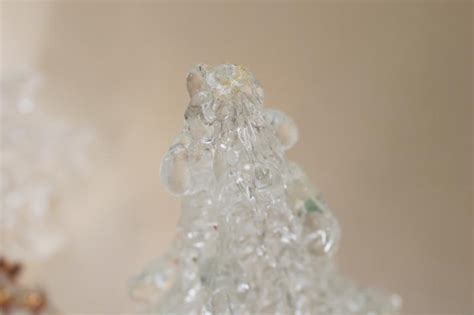Collection Of Spun Glass Christmas Trees Vintage Holiday Decorations