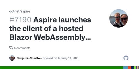 Aspire Launches The Client Of A Hosted Blazor Webassembly App On A