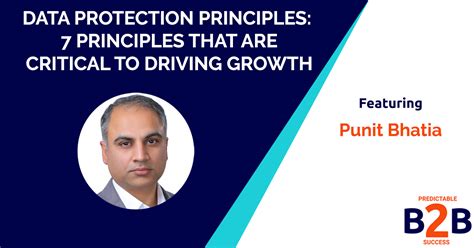 Data Protection Principles 7 Principles To Drive Growth