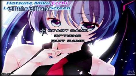 Hatsune Miku Ecchi Sexy Loading Menu Screen For GTA San Andreas