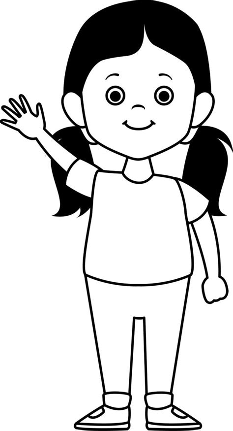 简笔画女孩火的图片 超火简笔画女孩 画趣文库（我爱生活）