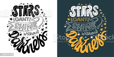 손으로 그린 슬로건 레터링 블로그 포스터 및 인쇄 디자인에 대한 재미있는 인용문 현대 서예 텍스트 다양에 대한 스톡 벡터 아트 및 기타 이미지 Istock