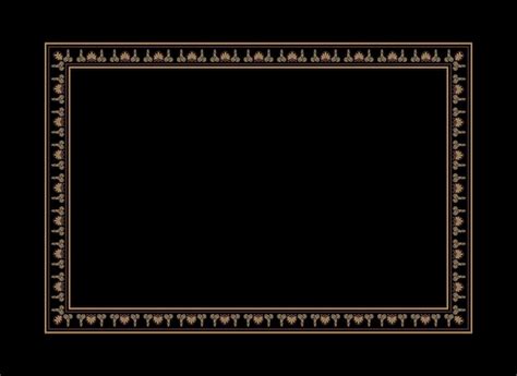 크리에이 티브 벡터 테두리 프레임 디자인 서식 파일 프리미엄 벡터