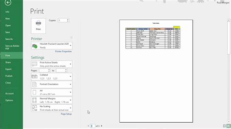 Excel Pdf