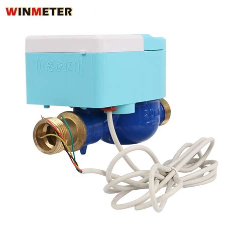Wired Communicating RS485 Modbus RTU Cold Hot Multi Jet Water Flow