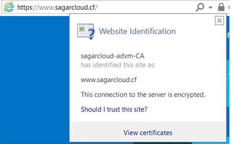 Getting A Private Ssl Certificate Free Of Cost Multi Cloud Sagar