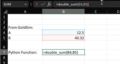 Link Spreadsheet With User Defined Functions Goldsim Help Center