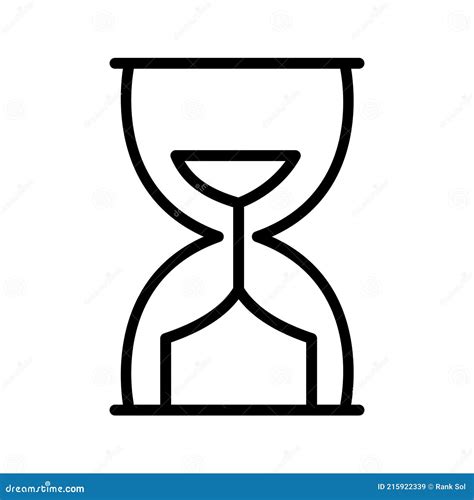 Egg Timer Vector Icon Which Can Easily Modify Or Edit Stock Vector