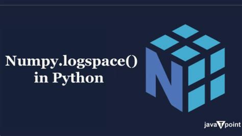 Himani Monu Kumar On Linkedin Numpylogspace In Python