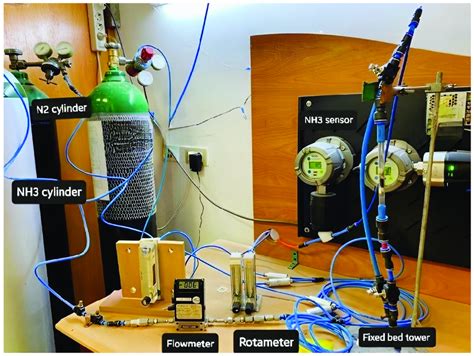 Experimental Setup Of Ammonia Preparation And Adsorption System Download Scientific Diagram