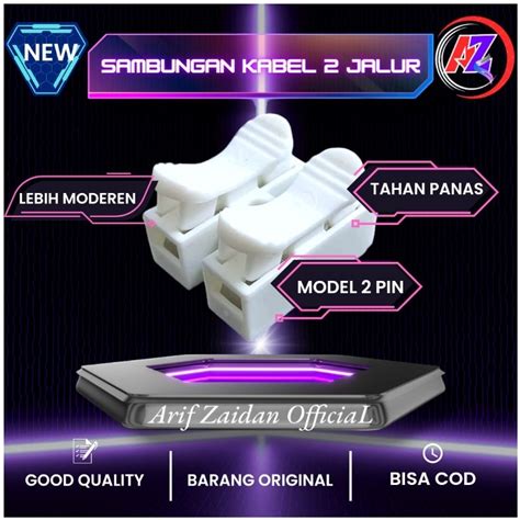 Jual Quick Connect 2 Jalur Terminal Connector Kabel Sambungan Listrik 2 Pin Ch2 Sambungan Jepit