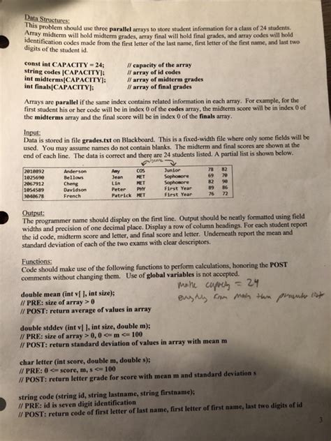 Solved Use C Language Need To Input A Txt File Using