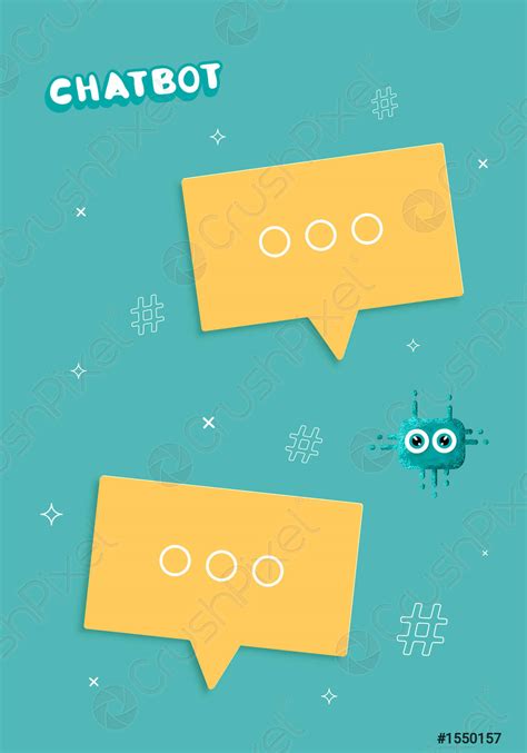 Chat Bot Concept Vector Illustration Stock Vector 1550157 Crushpixel