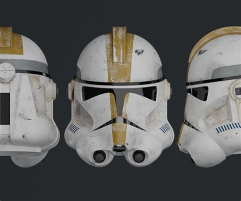 Artstation Phase Ii Clone Trooper 327th Star Corps Pack Game Ready
