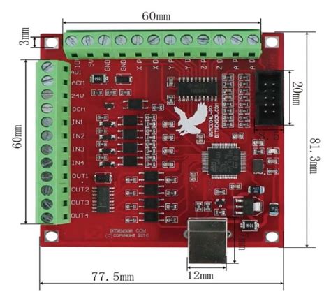 Jual Mach3 Usb Cnc Breakout Board Red With Relay 1ch Di Seller Zenin Cengkareng Timur Kota