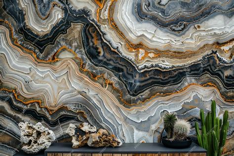 Premium Photo Develop An Immersive Display Of Geological Eleganc Generative Ai