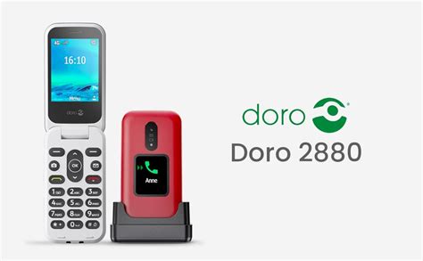 Doro 2880 4g Klapphandy Für Senioren Notruftaste Einfach Zu