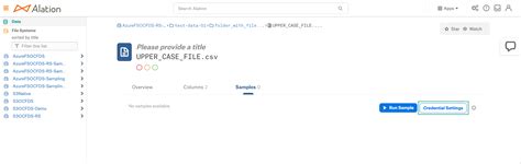 Azure Blob Storage Ocf Connector Install And Configure — Alation User