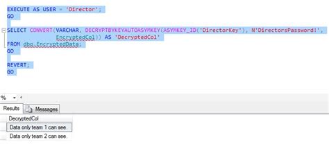 How To Enable Secondary Decryption Of Sql Server Symmetric Keys