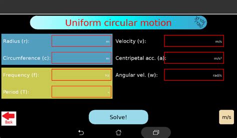 Physics Problem Solver Motion APK Para Android Descargar