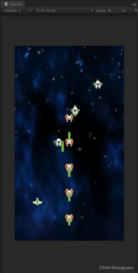 【unity2d入门教程】简单制作战机弹幕射击游戏⑤c编写 背景滚动移动以及增加粒子特效 Csdn博客
