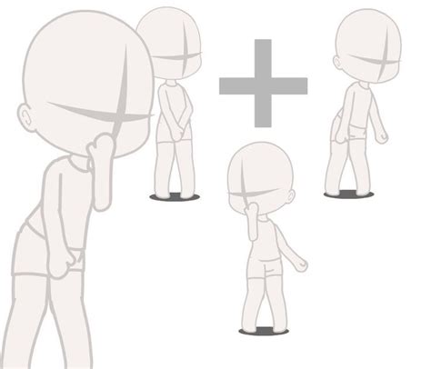 Poses Gacha Club Anime Poses Reference