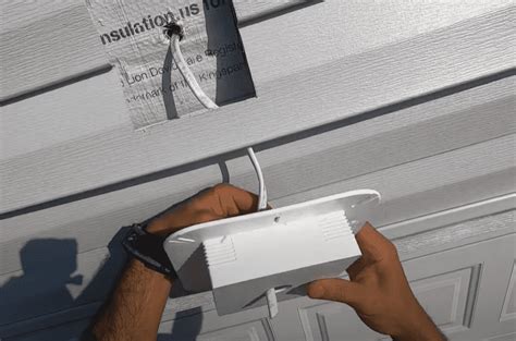 How To Install A Mounting Block On Existing Vinyl Siding Step By Step Tutorial Artofit