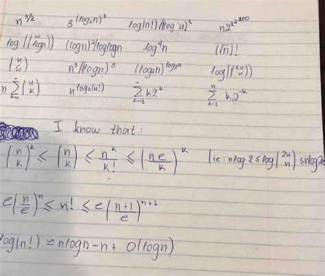 Solved Discrete Mathematics Question For Asymptotic Notation