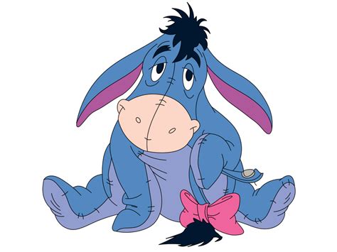 Eeyore Vectore Colour By Lozzer22 On Deviantart