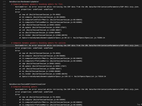 Intermittent CI Failure Issue 10970 CesiumGS Cesium GitHub