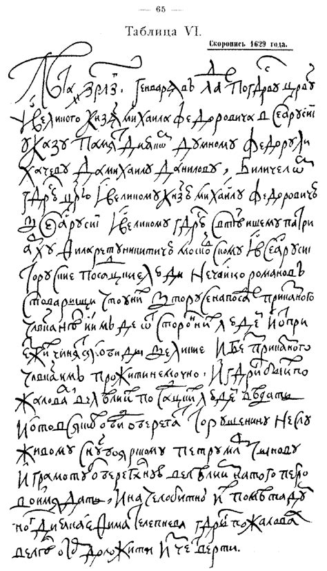 Cyrillic Cursive Xvii C Artofit Cyrillic Cursive Xvii C Artofit