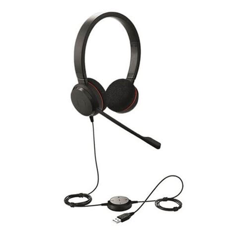 Jabra Evolve Ms Stereo Corded Pc Headset Jabra Headset Store