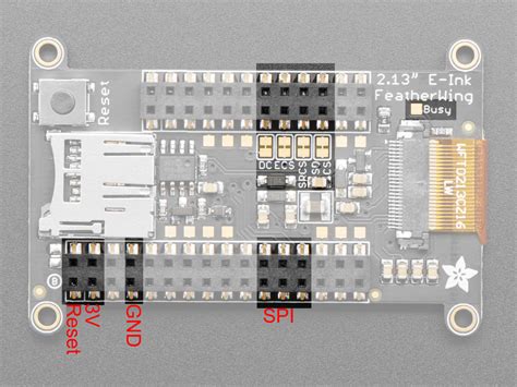 Pinouts Adafruit Eink Display Breakouts And Featherwings Adafruit