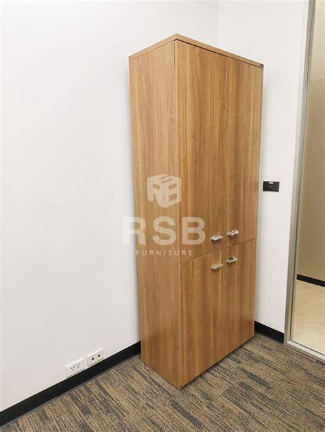 ตู้เอกสารสูง 5 ชั้น เมลามีน บานเปิดบน ล่าง ขนาด 80 X 40 สูง 200 Cm รหัส 995 โต๊ะทำงาน โต๊ะ