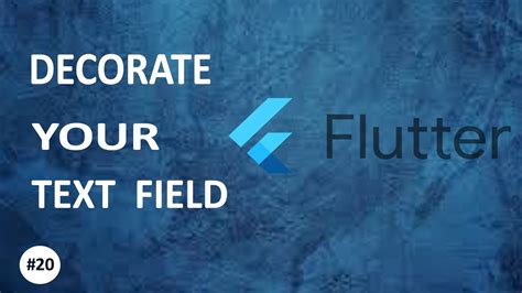 20 Flutter Textstyle And Textfield Decoration Styling Of Textfield In Flutter Code