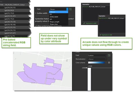 Set Symbol Color From RGB Values In Attribute Tabl Esri Community